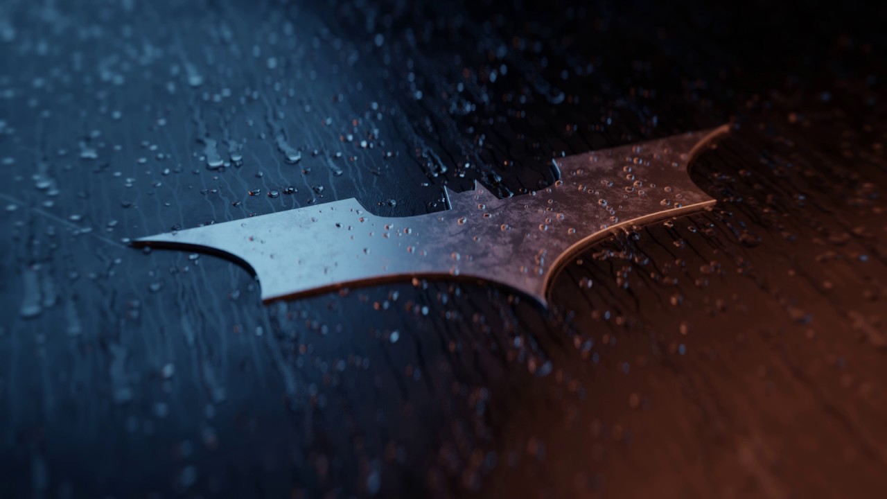 Wet Batman Logo Wallpaper + DL (Read Description)