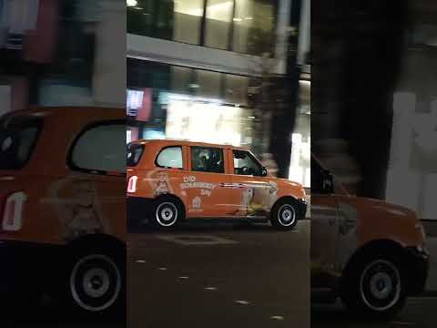 #orange🟠 #taxi #london🇬🇧