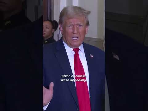 Donald Trump plans to appeal judge's gag order #Shorts