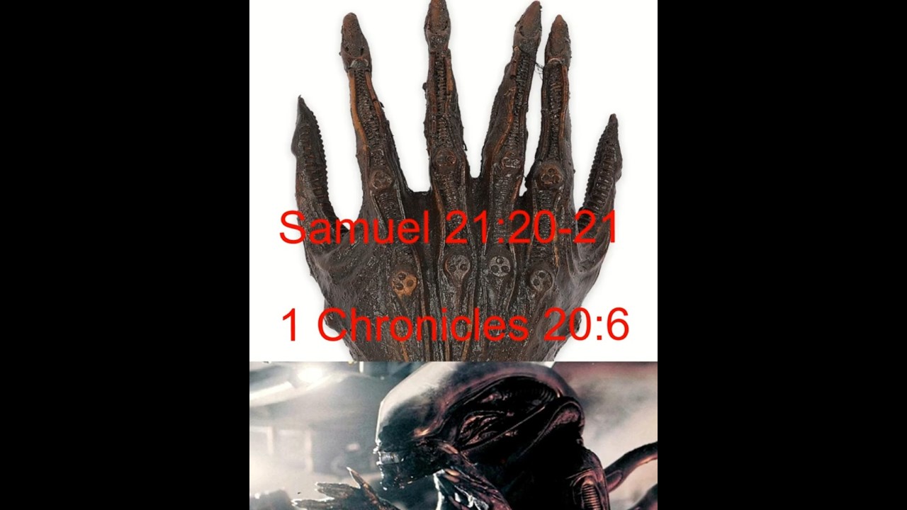 How Xenomorph Aliens Are Like The Biblical Nephilim Giants #Shorts #Alien #Predator