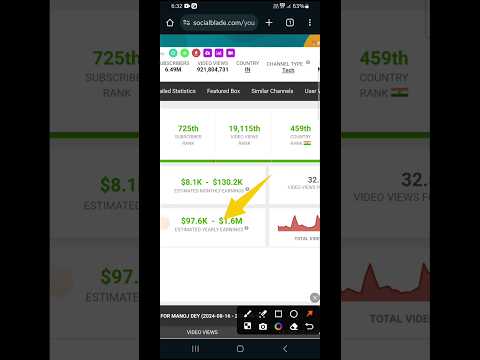 Kisi bhi Youtubers ki Earning kaise check kare | How to check any YouTube channel Monthly Earning