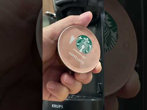 Unboxing and preparing our home coffee fix — Starbucks Dolce Gusto capsules. #dolcegusto #starbucks