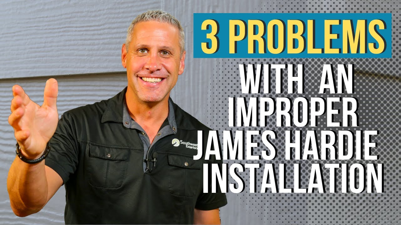 3 Problems with an Improper James Hardie Siding Installation