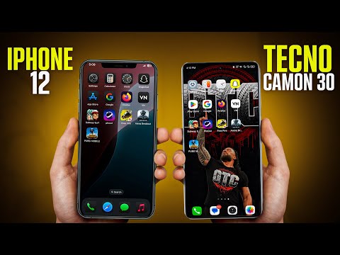 IPHONE 12 VS TECNO CAMON 30 - SPEED PERFORMANCE TEST