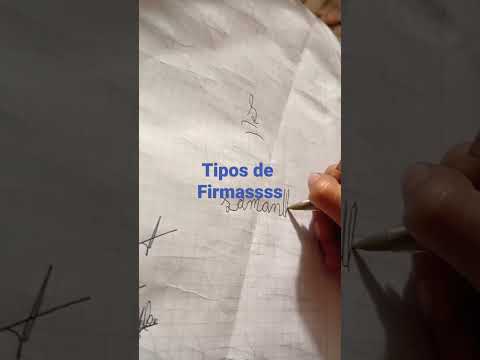 tipos de firmas