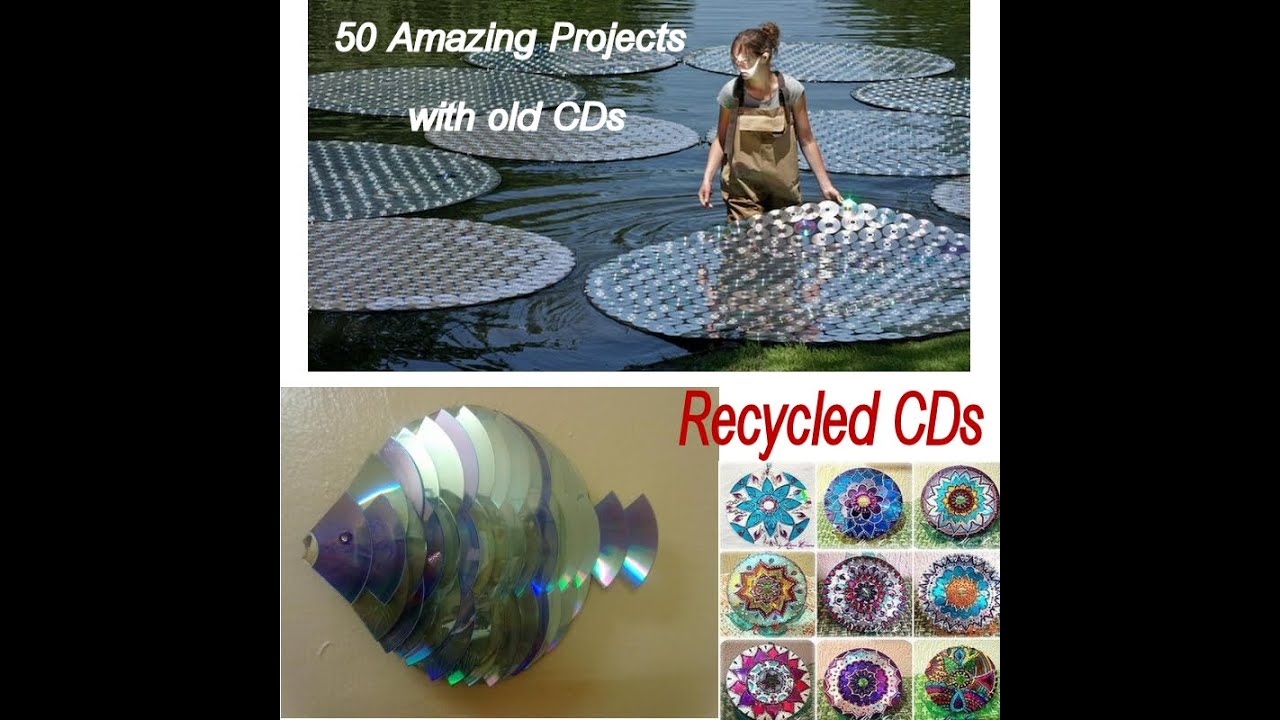 50 Amazing projects with old cd´s