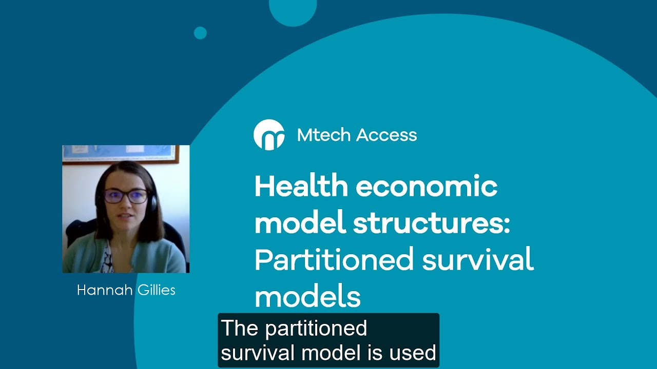 What is a partitioned survival model?