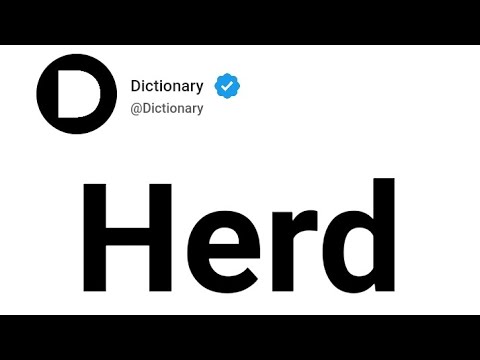 Herd Meaning In English