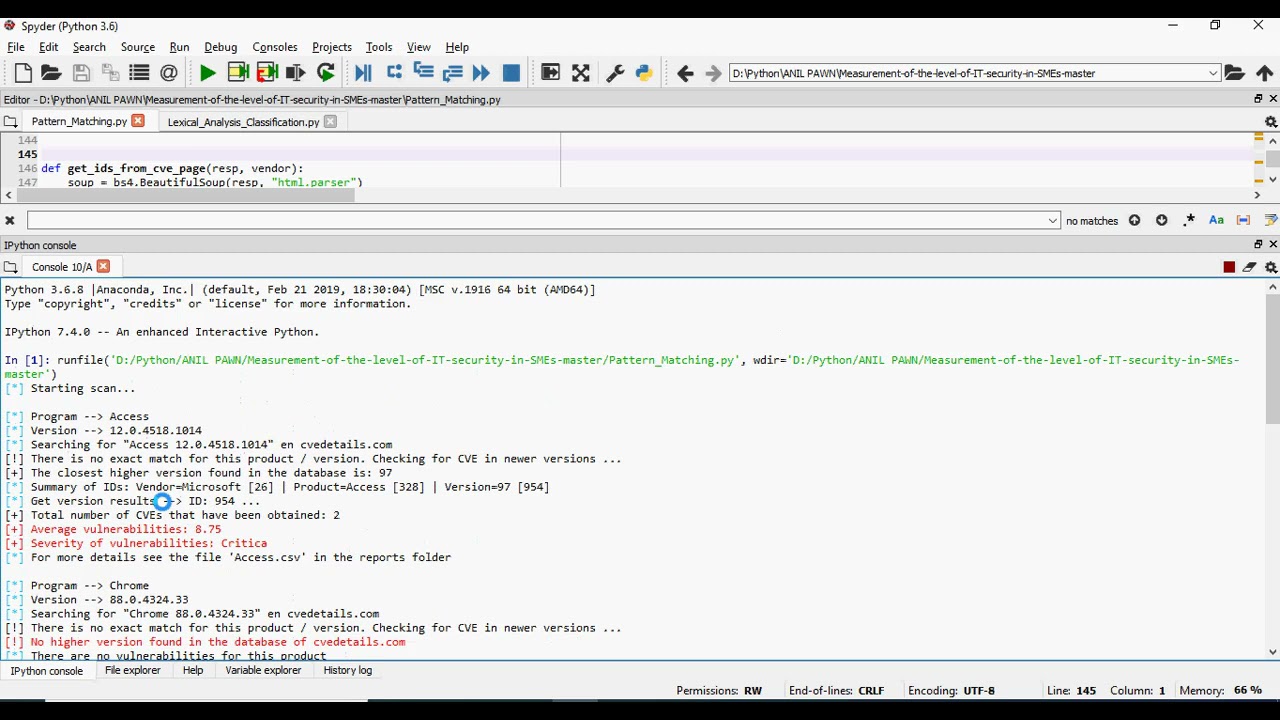 SOFTWARE Vulnerable in Python - OKOK PROJECTS- Final Year Projects ...