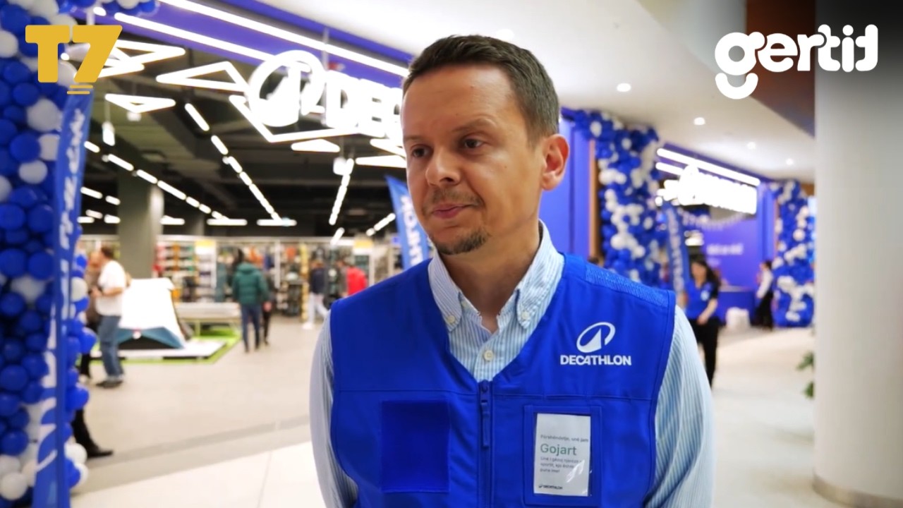 Decathlon në Prishtina MALL për herë të parë, detaje nga HAPJA | T7