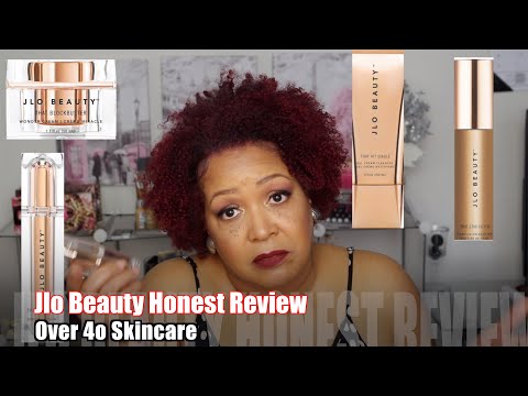 NEW !!! JLo BEAUTY | HONEST REVIEW & DEMO | Over 40 SkinCare