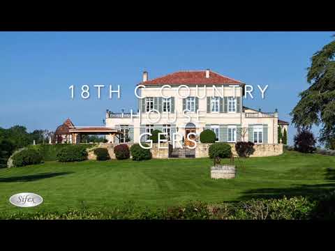 Former 16th C Bishops hunting estate for sale in the Gers