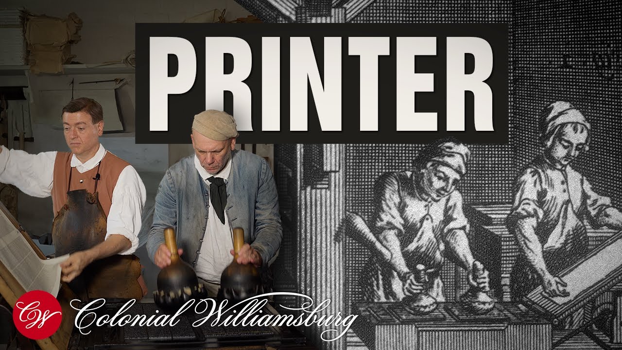 18th-Century Printing at Colonial Williamsburg
