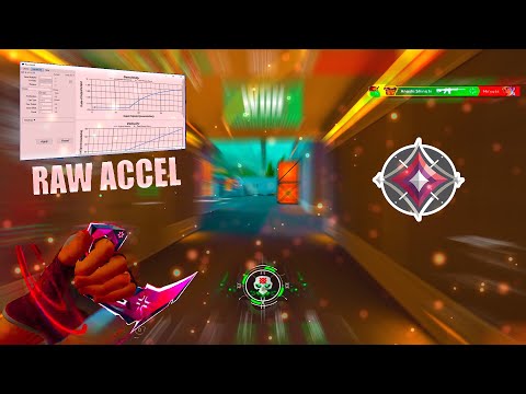 Best Calm Settings Raw Accel No Recoil=cheat Aim Boost#rawaccel #valorantguide #rawaccelsetting #vct