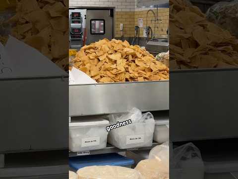 Hot Tortillas and Fresh Tortilla Chips #food #fyp #shorts