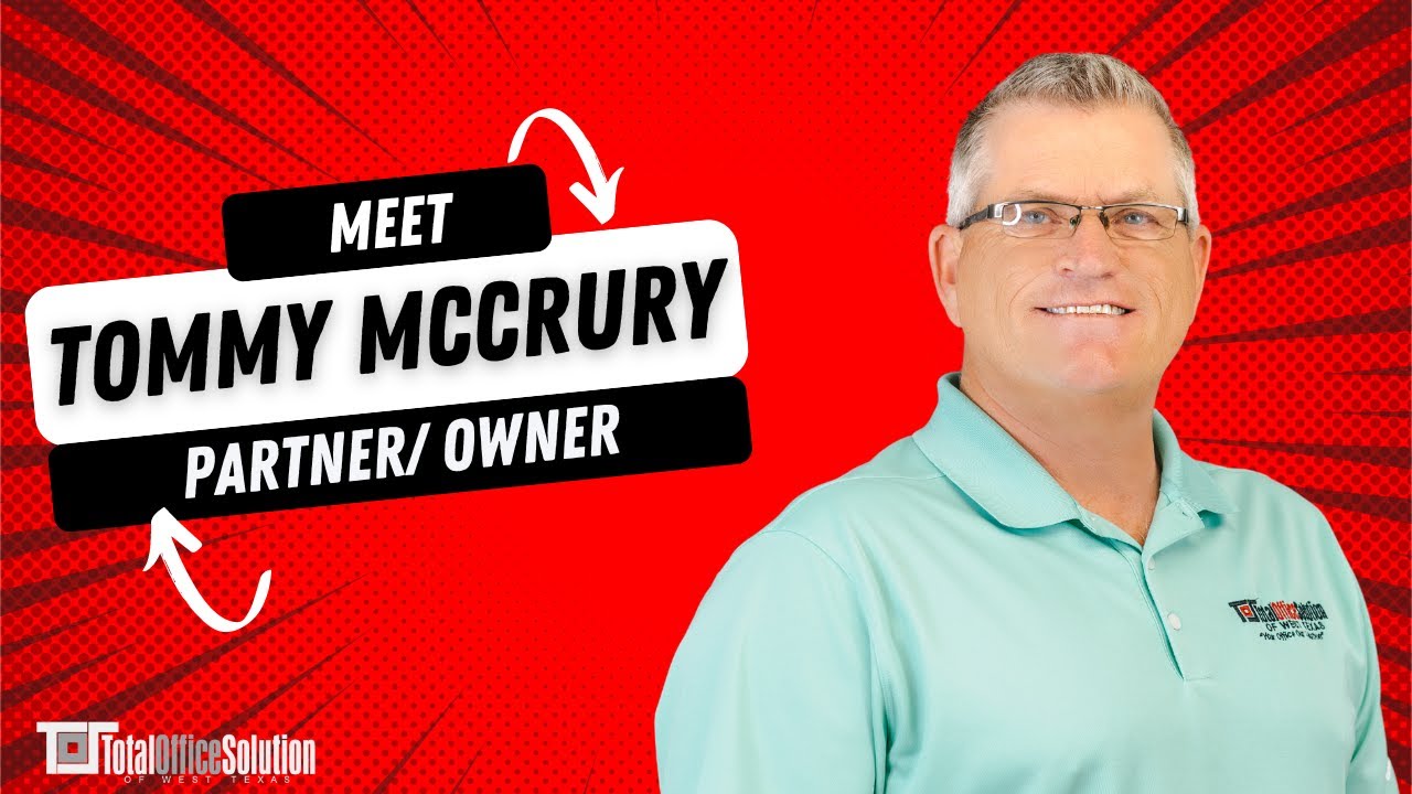 Meet Tommy McCrury!