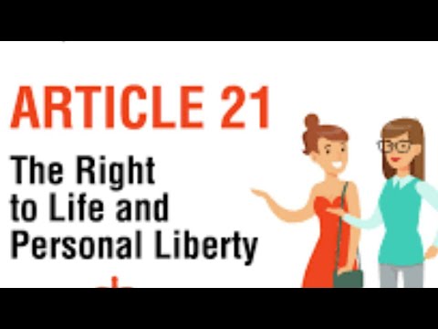 Article 21 of indian constitution with landmark judgement of supreme Court