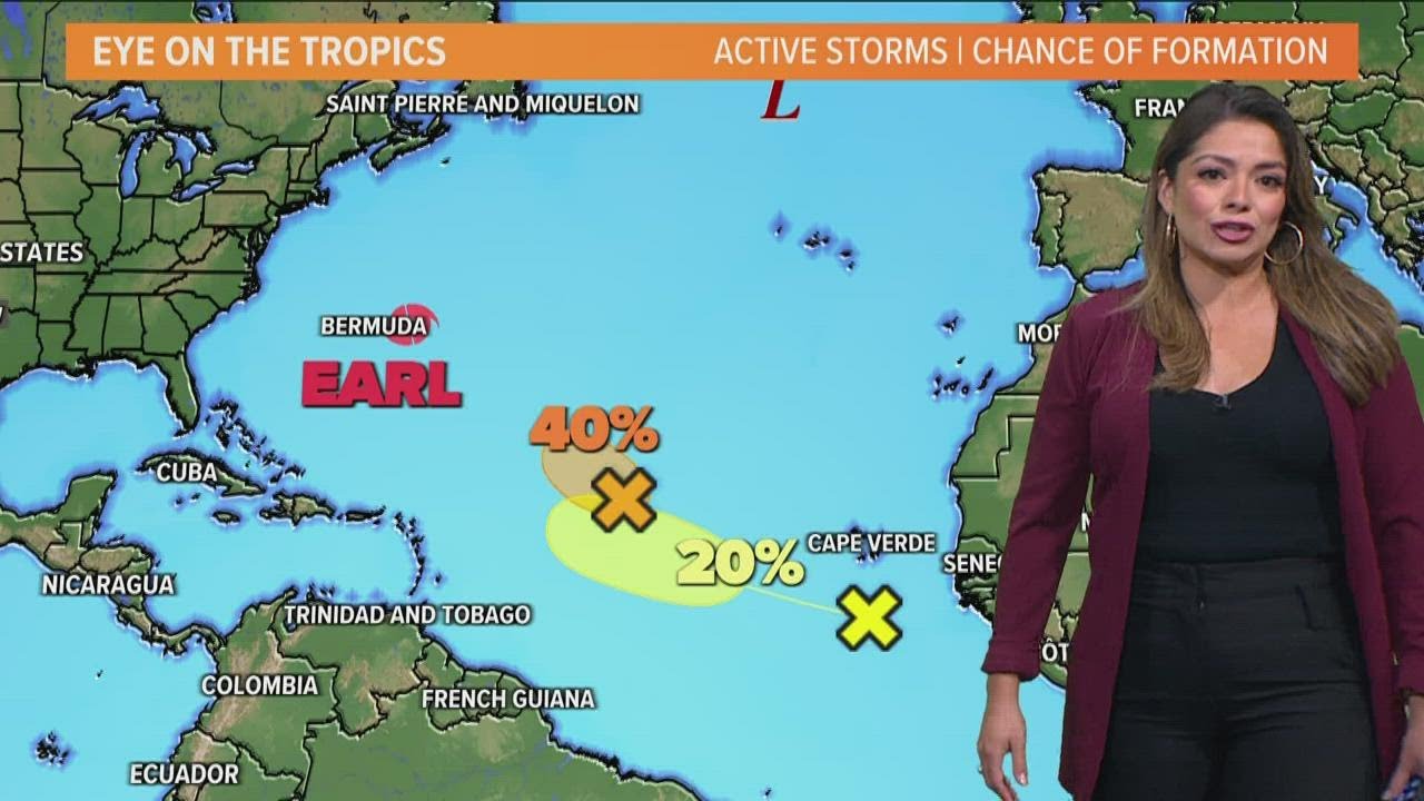 Tropical update: Quick look at latest storm development