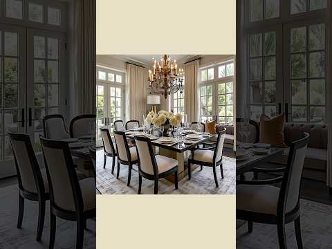 Trending Modern Dining Room Decorating Ideas 2025 Dining Table Ideas & Home Interior Design Tips