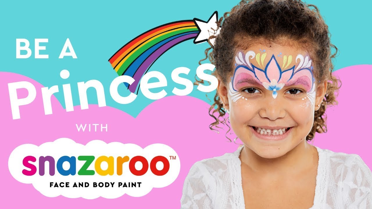 Snazaroo Face Paint Princess Tutorial | Michaels