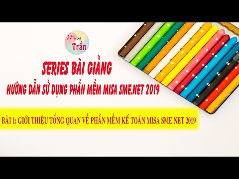 SERIES GUIDELINES FOR USING MISA ACCOUNTING SOFTWARE 2019 | Lesson 1 - Introduction overview