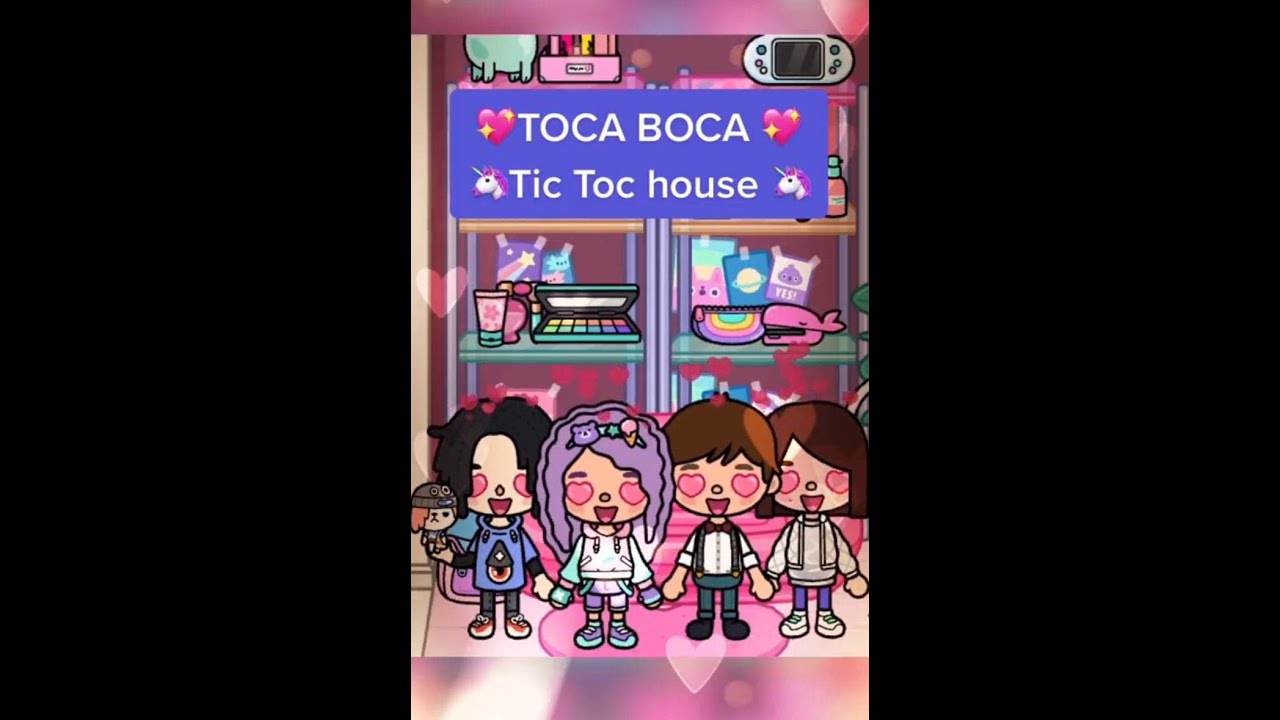 TOCA BOCA Tic Toc house💖🦄Participants💗💓💖