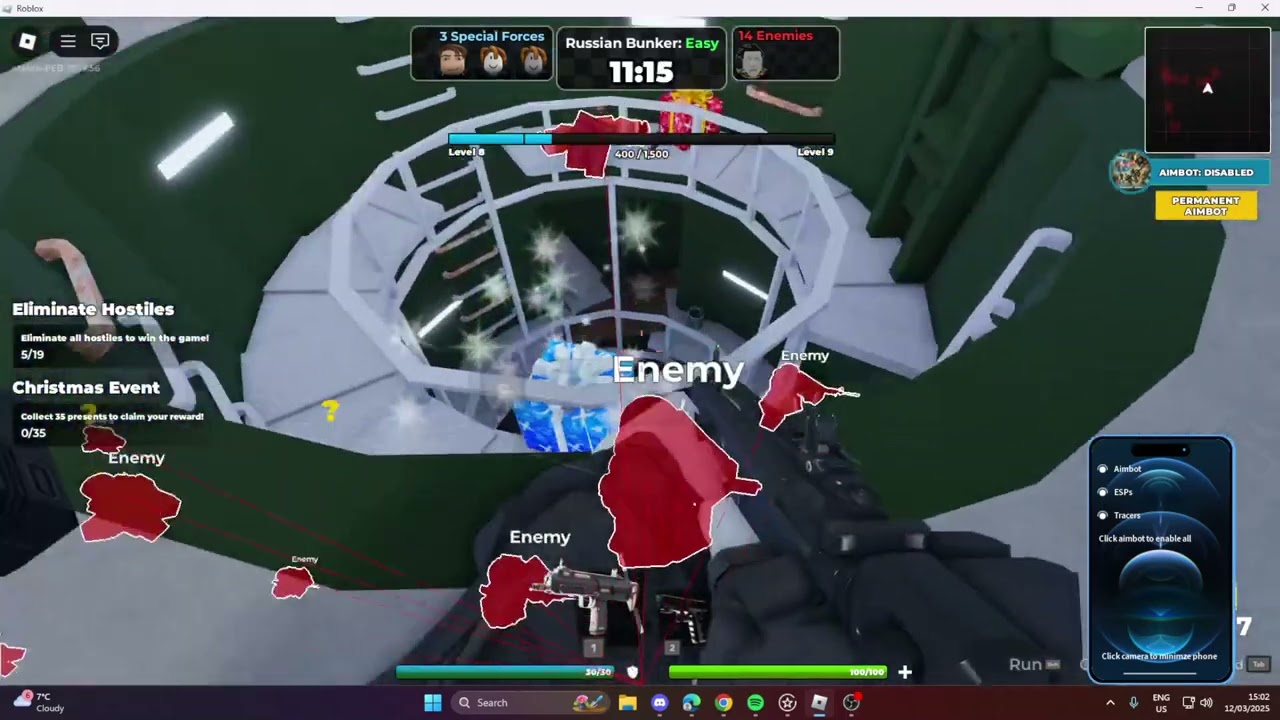 Special Forces Simulator Script | Aimbot, ESP, Tracers More | Roblox Script/Hack Showcase