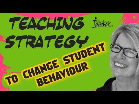 Positive Classroom Management: How To Change Student Behaviour Using Positive Reinforcement