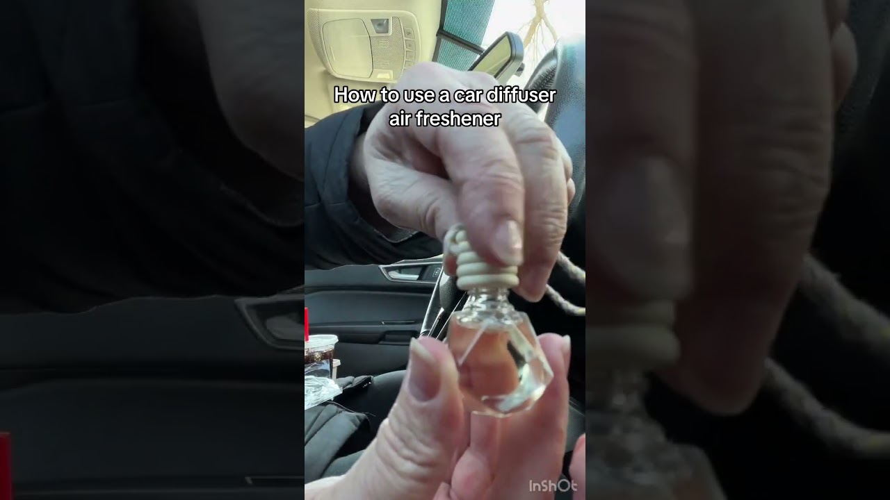 How to use a car diffuser air freshener #marmeez #cardiffuser #fyp