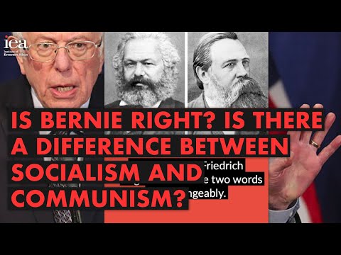 Is Bernie Sanders right? Is there a difference between socialism and communism?