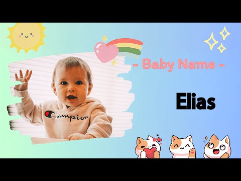 ELIAS | Elias name meaning | Boy Name Meaning | Yahweh is God (2023)