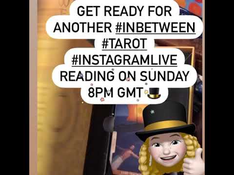 More Sunday night #instagramlive #tarot readings on Instagram with Janine🎩