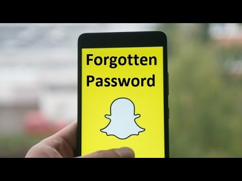 Forgotten Snapchat Password | Snapchat Password Reset