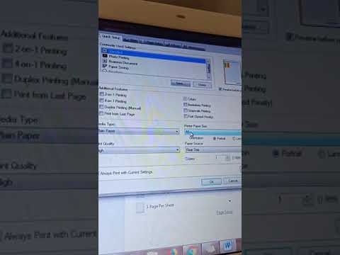 Tutorial print ukuran a5 dibkertas a4 jadi dua halaman
