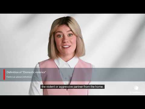 "Domestic violence" - Legal Definition