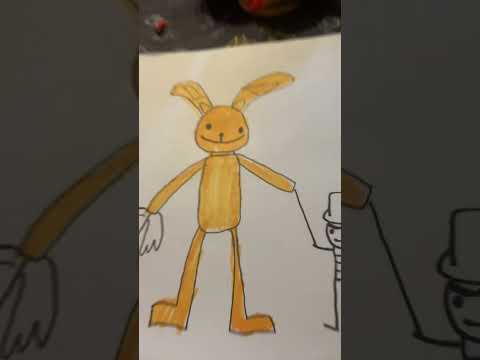 Weird rabbit picture my brother drew