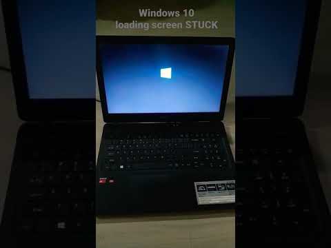 Windows 10 loading screen STUCK