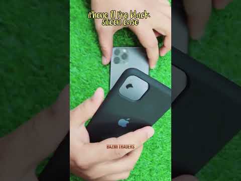iphone 11 pro black silicone case || iphone 11 pro black case || Bazmi Traders