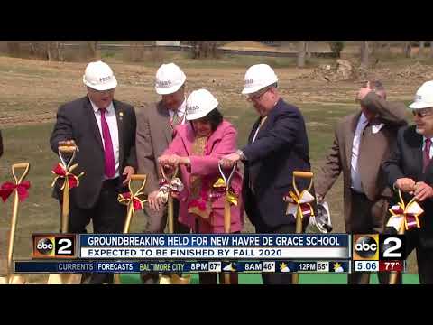 A school groundbreaking years in the making in Havre De Grace