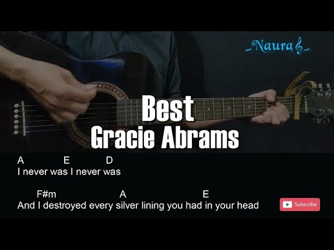 Gracie Abrams - Best Guitar Chords Lyrics