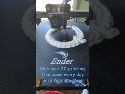 3D printing a moving dragon | Timelapse. #3d #3dprinting #viral #dragon #timelapse