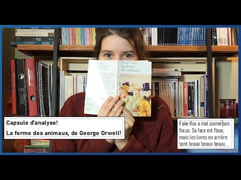 Une seconde, Rox analyse "La ferme des animaux" de George Orwell