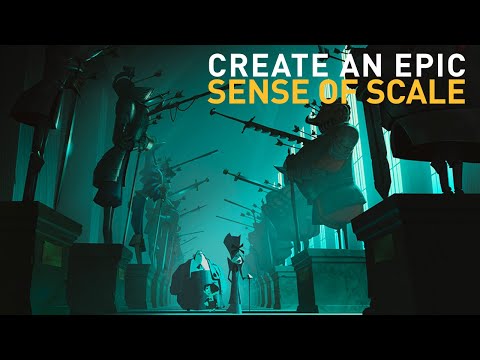 ART TIPS! Create an EPIC sense of SCALE