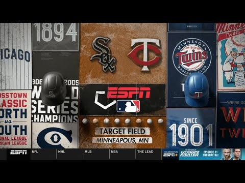 ESPN MLB intro | CHW@MIN | 8/9/2021