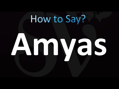 How to Pronounce Amyas (correctly!)