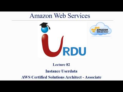 AWS CSA Lecture 82 Instance User Data