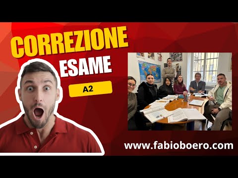 ITALIAN TEST A2 FEBRUARY 2025 CILS! EXAM CORRECTION