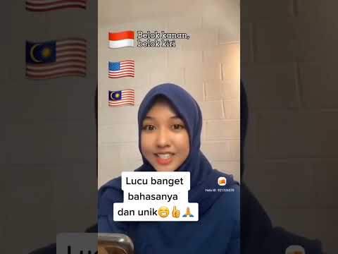 Perbedaan Bahasa antara indonesia, Inggris dan Malaysia. #bahasa