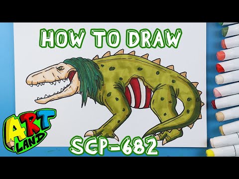 How to Draw SCP-682