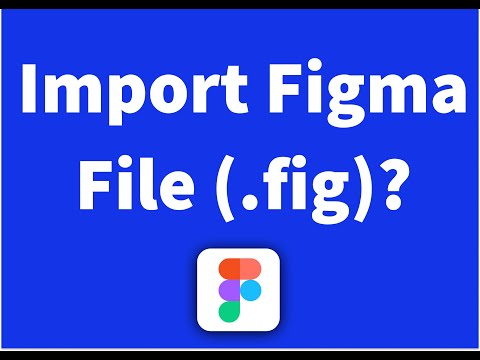How to Import #figma File (.fig) in 2022? How import Figma source file? #figmatutorial #figmatips